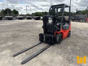 SOLD - Toyota 7FGCU25 Lot No. 296785 Construction with --- Hrs ...