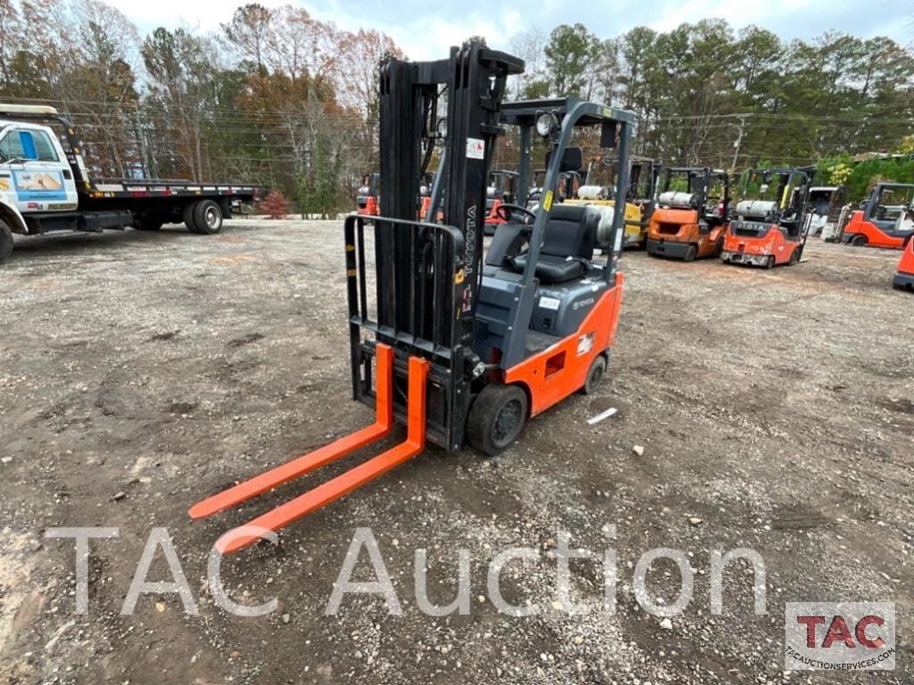 SOLD - Toyota 8FGCU15 Construction Forklifts | Tractor Zoom