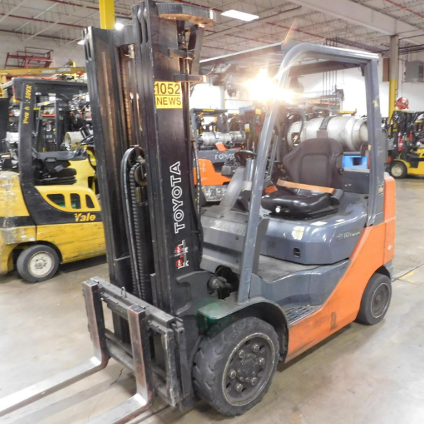 Toyota 8FGCU25 Construction Forklifts for Sale | Tractor Zoom