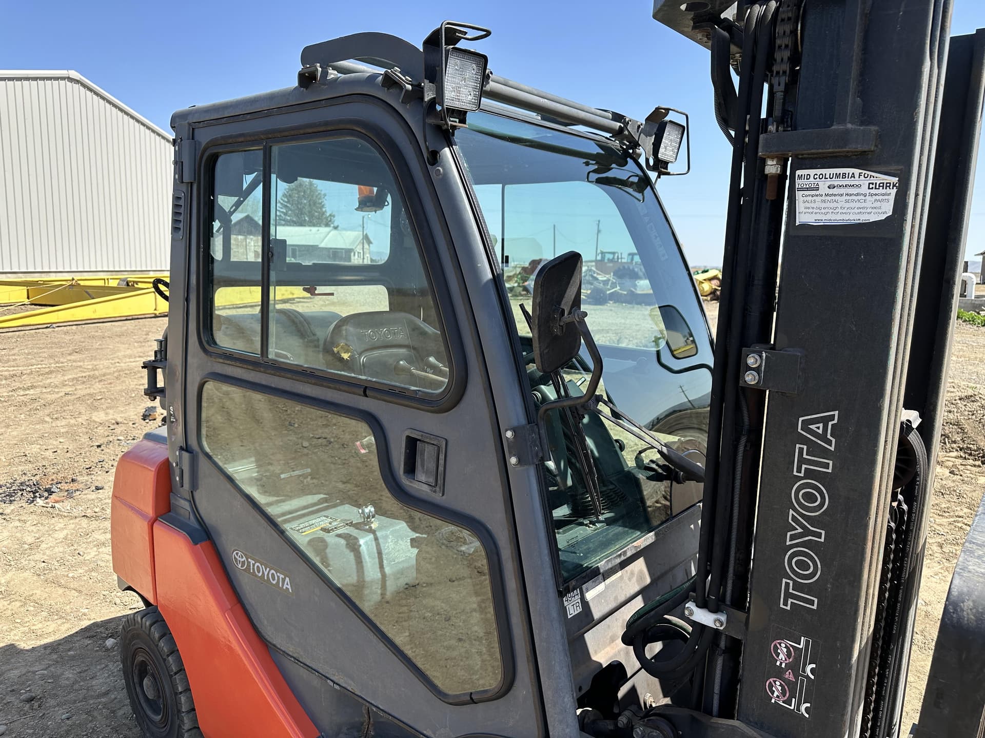 Toyota 8FGU25 Construction Forklifts for Sale | Tractor Zoom