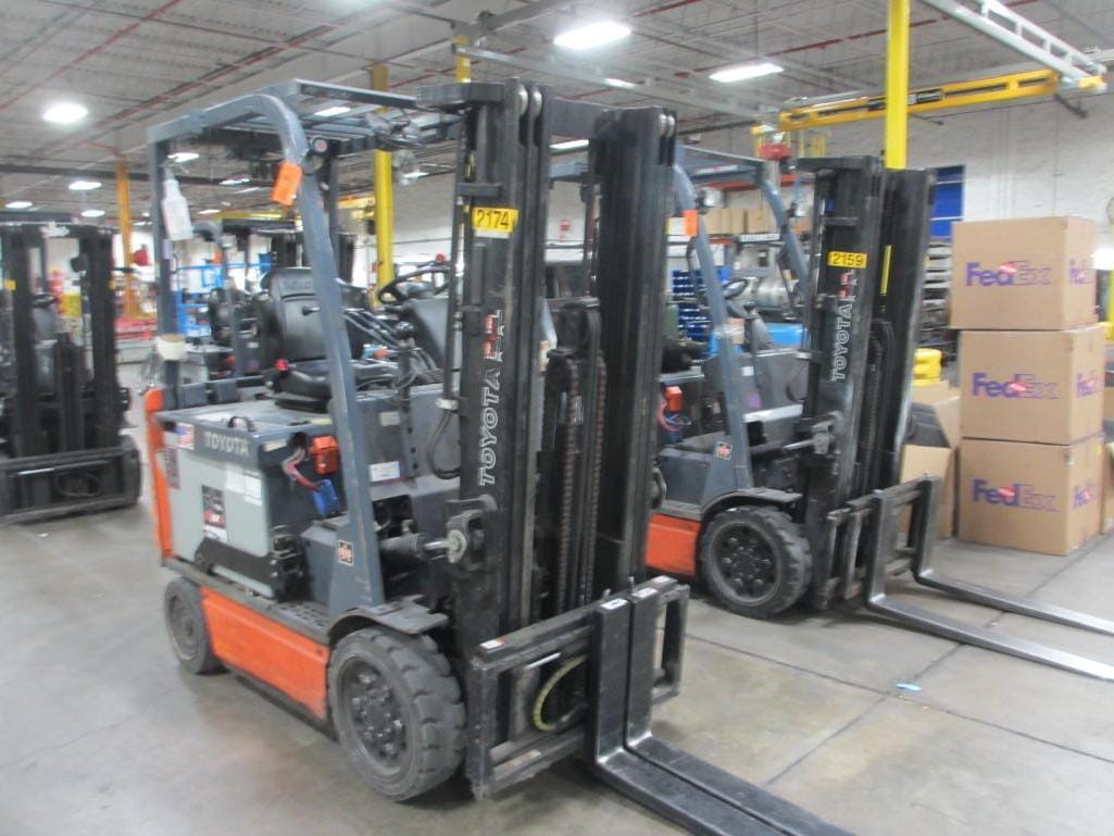 SOLD - Toyota 8FBCHU25 Construction with 9,290 Hrs | Tractor Zoom