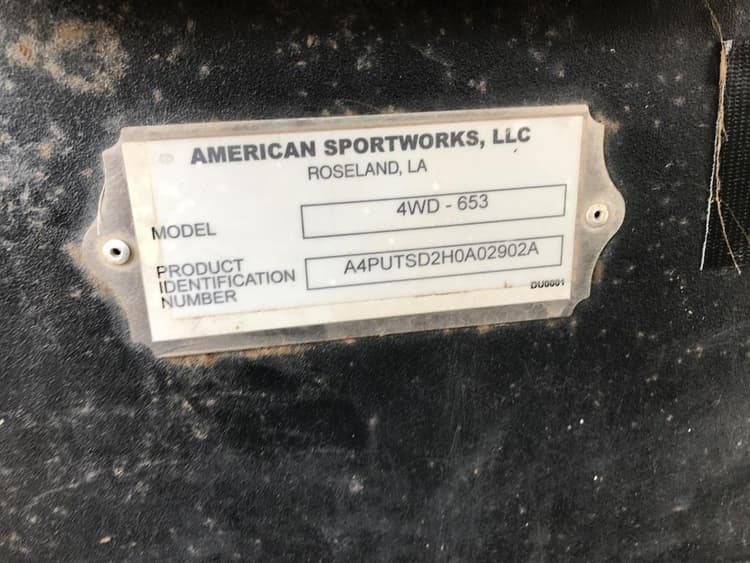 American Sportworks 4WD-653 Other Equipment Outdoor Power for Sale ...