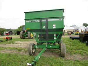 SOLD - Unverferth 235 Lot No. 5470 Harvesting with 250 Bu | Tractor Zoom