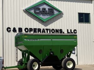 SOLD - Unverferth 530 Stock No. 343145 Harvesting with 500 Bu | Tractor ...