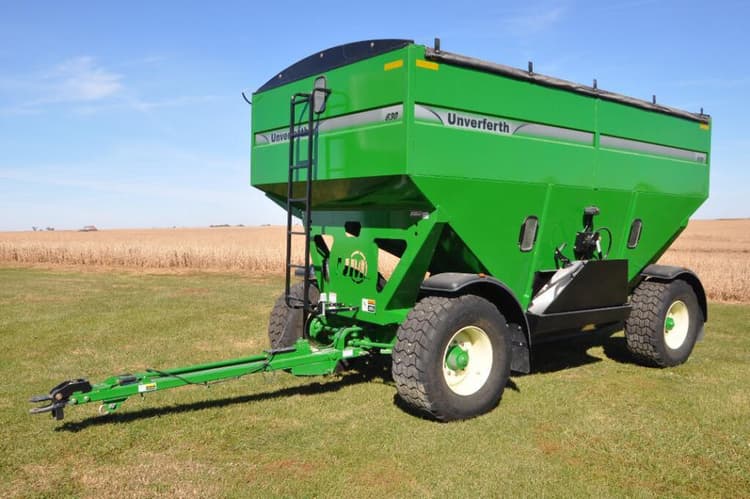 SOLD - Unverferth 630 Harvesting Gravity Wagons | Tractor Zoom