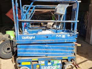SOLD - UPRIGHT MX19 SCISSOR LIFT, ELECTRIC, EXTENDABLE PLATFORM ...