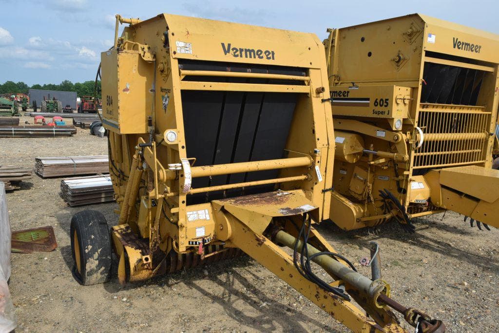 Vermeer 504 Hay and Forage Balers - Round for Sale | Tractor Zoom