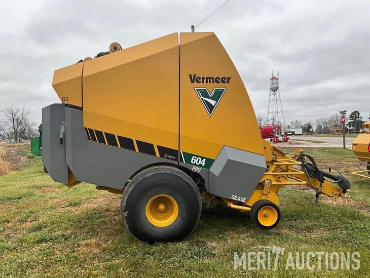 Vermeer 604 Pro Hay and Forage Balers - Round for Sale | Tractor Zoom