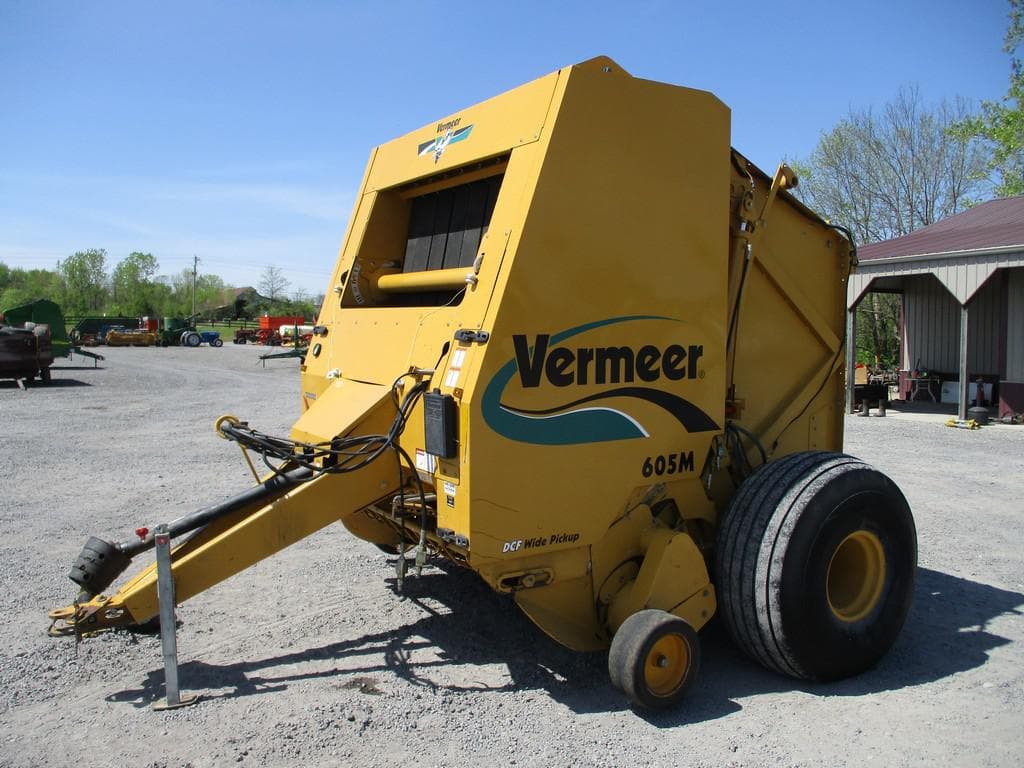 Vermeer 605M Hay and Forage Balers - Round for Sale | Tractor Zoom