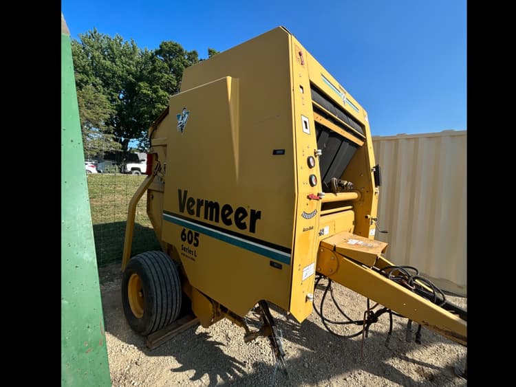 Vermeer 605L Hay and Forage Balers - Round for Sale | Tractor Zoom