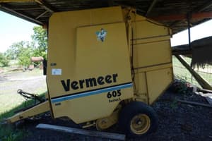 SOLD - Vermeer 605L Lot No. 32 Hay and Forage with --- Bales | Tractor Zoom