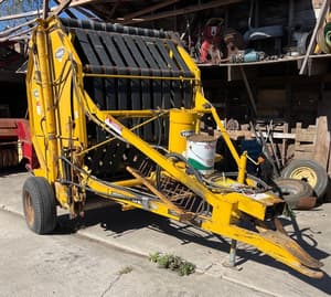 SOLD - Vermeer 605C Lot No. 359 Hay and Forage with --- Bales | Tractor ...