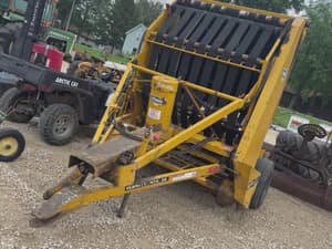 SOLD - Vermeer 605C Lot No. 815 Hay and Forage with --- Bales | Tractor ...