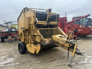 SOLD - Vermeer 605F Hay and Forage with --- Bales | Tractor Zoom