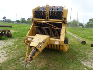 SOLD - Vermeer 605F Lot No. 1023 Hay and Forage with --- Bales ...