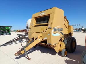 SOLD - Vermeer 605M Lot No. 753 Hay and Forage with --- Bales | Tractor ...