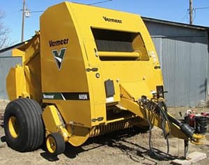 SOLD - Vermeer 605N Hay and Forage with 5,700 Bales | Tractor Zoom