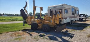 SOLD - Vermeer T-4150A Trencher Hoe Construction with 1,737 Hrs ...