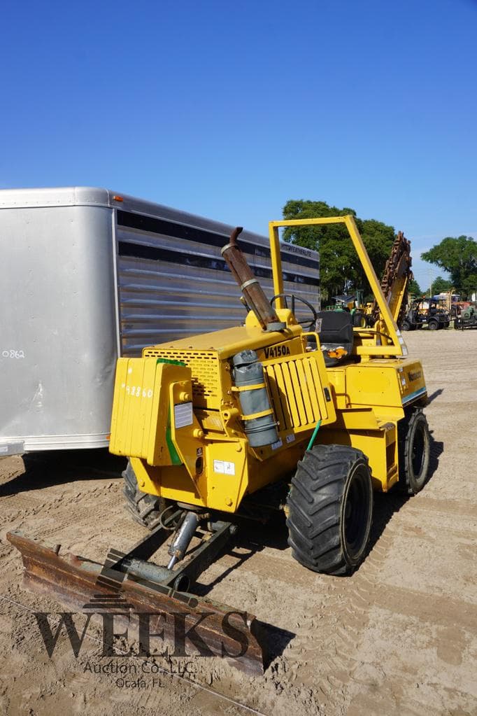 SOLD - Vermeer V4150A Construction Trencher | Tractor Zoom