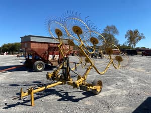 SOLD - VERMEER WR20 8-WHEEL HAY RAKE Hay and Forage | Tractor Zoom