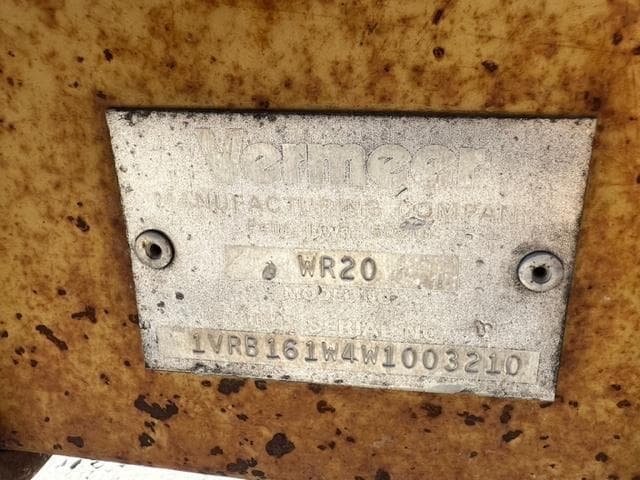 Vermeer WR20 Hay and Forage Hay - Rakes/Tedders for Sale | Tractor Zoom