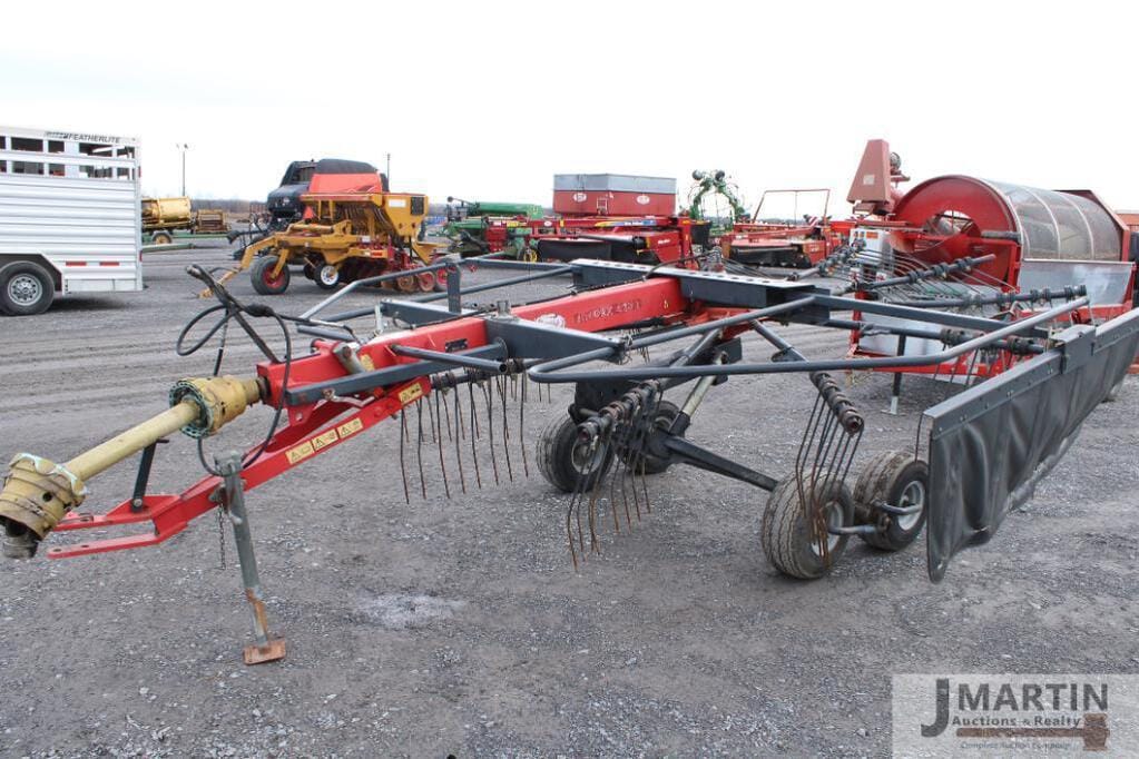 SOLD - Vicon Andex 423T 12' rotary hay rake Hay and Forage with 12 ft ...