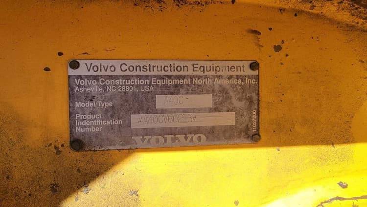 Volvo A40C Construction Articulated Trucks for Sale | Tractor Zoom