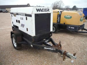 SOLD - Wacker G25 Generator, s/n 5205024: Trailer-mounted Other ...