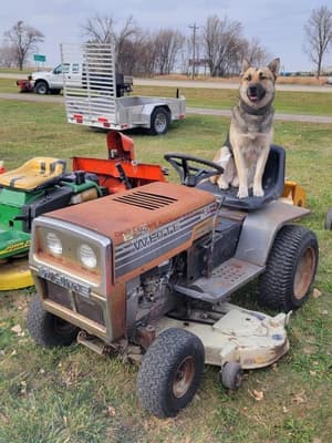 SOLD - White GT-1655 Lot No. 410 Other Equipment with 44 inches ...