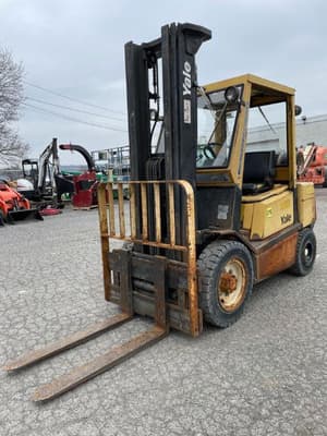 SOLD - Yale GLP060 6000LB LP Forklift Construction with 3,995 Hrs ...